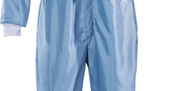 Cleanroom Coverall | Pale Blue | ISO Class 3