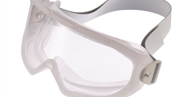 SUPERBLAST Cleanroom Goggles, Venilated TPR Frame