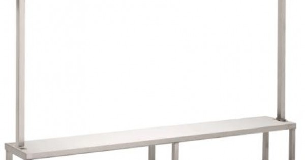 Teknomek seating/step over bench w/ hanging rack 2000x400mm
