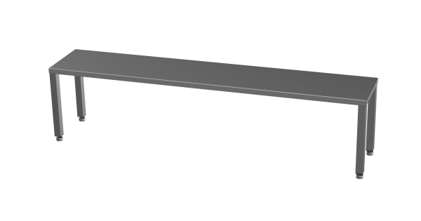 Teknomek seating/step over bench no shelves 1800 x 350mm