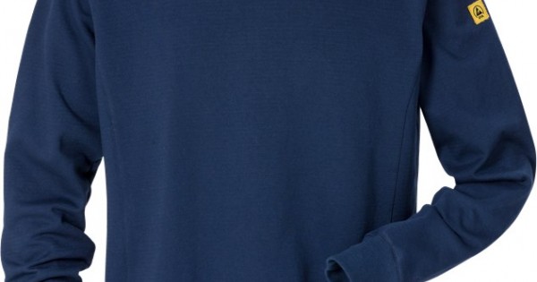 ESD Sweatshirt | Comfortable Anti-Static Workwear | Dark Navy