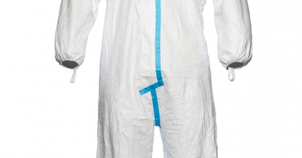 Tyvek 600 Plus Coverall with socks, Size XL