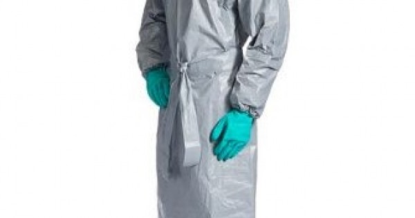 Tychem® 6000 F Gown | Chemical Protective Clothing | Type 3-B [PB]