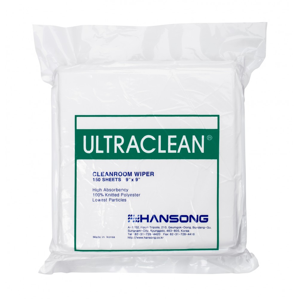 Ultraclean® Cleanroom Wiper | ISO Class 4+ Polyester Wipe