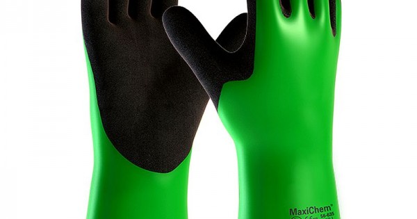 Maxichem Chemcial Glove, 35cm, Size 9 (Large)