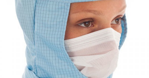 BioClean™ Microflow Face Veil with Headloop | ISO Class 7+ | Carton / 1000